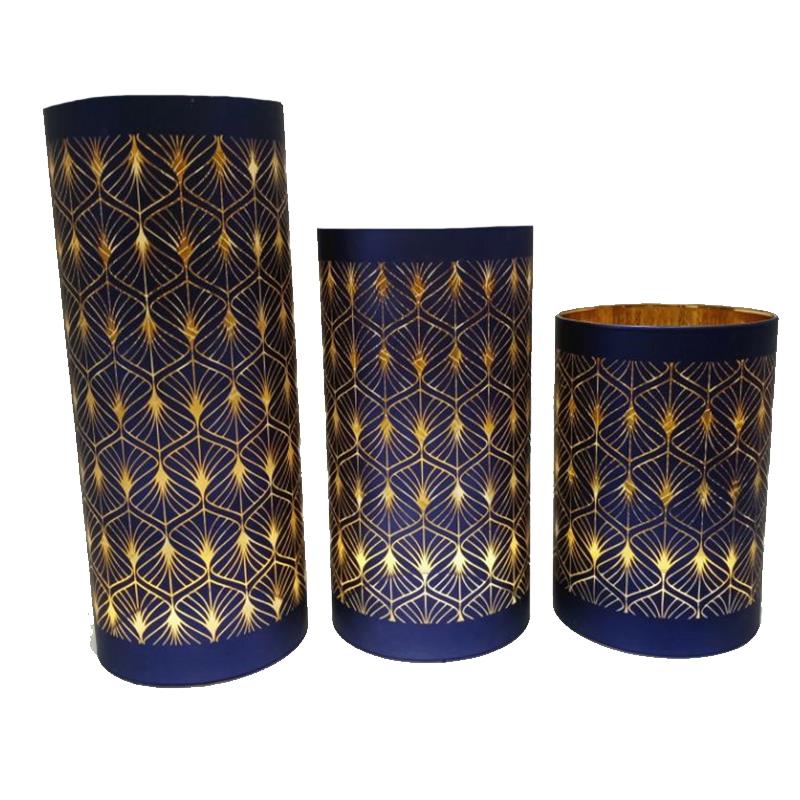 Glass Led Lantern – Foxboro Fork in the Road & HBS Landscape Supplies