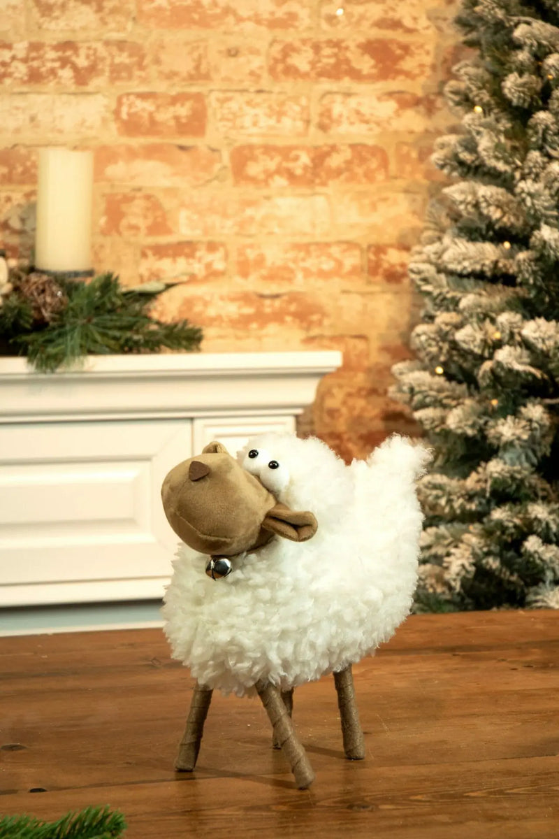 WHITE GOOFY SHEEP – Foxboro Fork in the Road & HBS Landscape Supplies