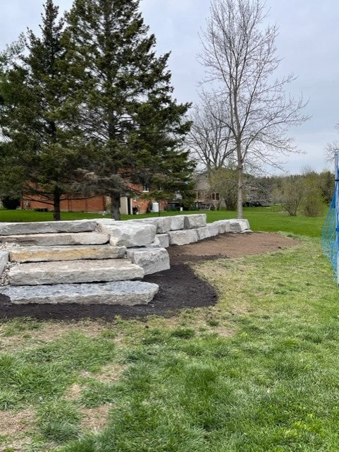 Random Garden Step Grey – Foxboro Fork in the Road & HBS Landscape Supplies