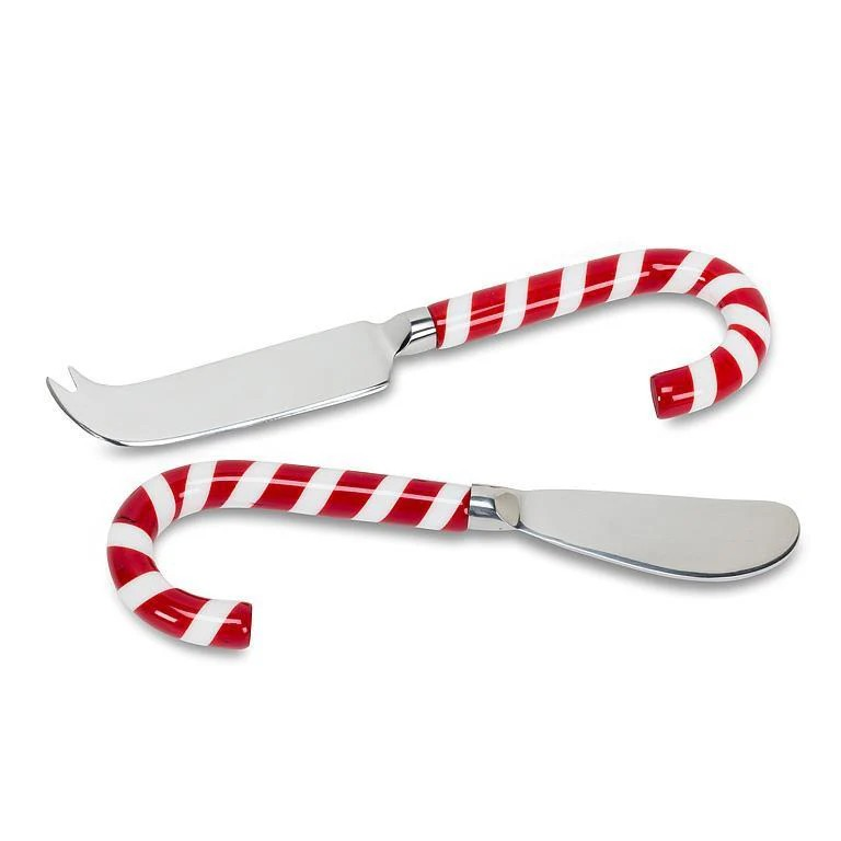 Candy Cane Handle Cheese Knife-7.25"L – Foxboro Fork in the Road & HBS ...