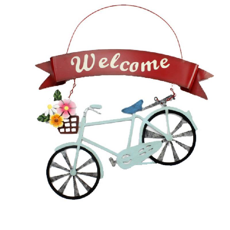 Welcome Bicycle Sign – Foxboro Fork in the Road & HBS Landscape Supplies