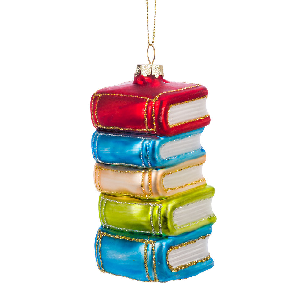 Stack of Books Ornament – Foxboro Fork in the Road & HBS Landscape Supplies