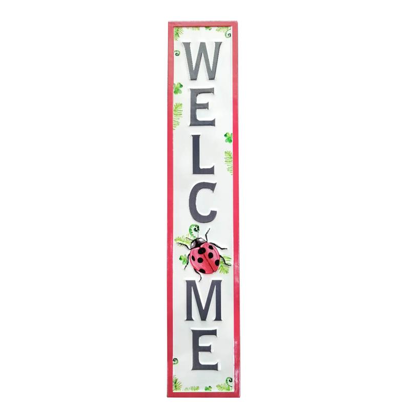 Ladybug Welcome Porch Sign – Foxboro Fork in the Road & HBS Landscape ...