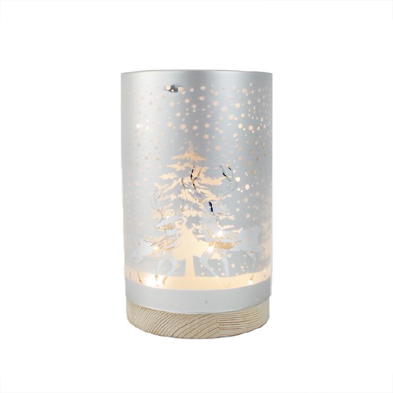 WHITE LED LANTERN – Foxboro Fork in the Road & HBS Landscape Supplies